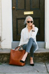 Como combinar jean gris 2025 - Outfits Mujer - Muy Trendy