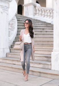 Como combinar jean gris 2025 - Outfits Mujer - Muy Trendy