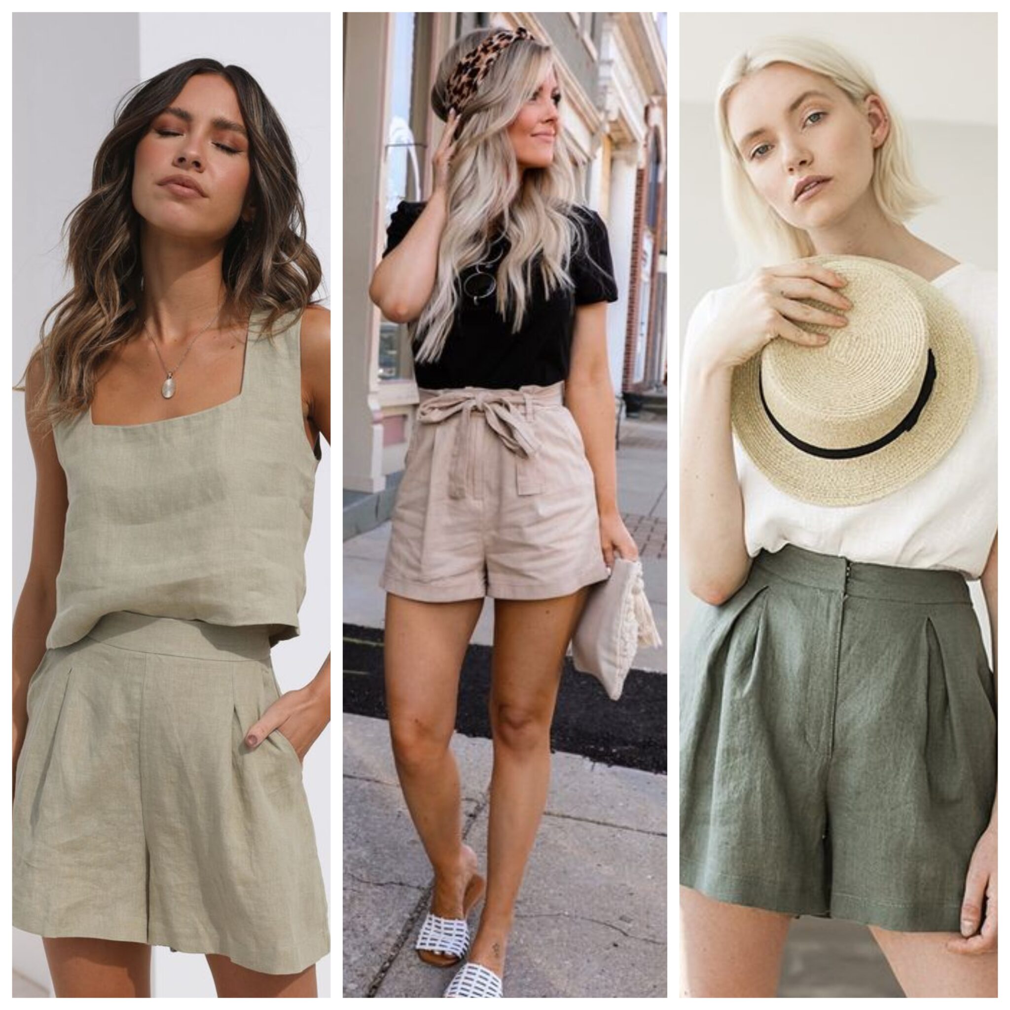 Outfits con short para señoras mayores 2023 - Muy Trendy