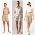 Outfits con shorts beige para mujer 2026 - Muy Trendy