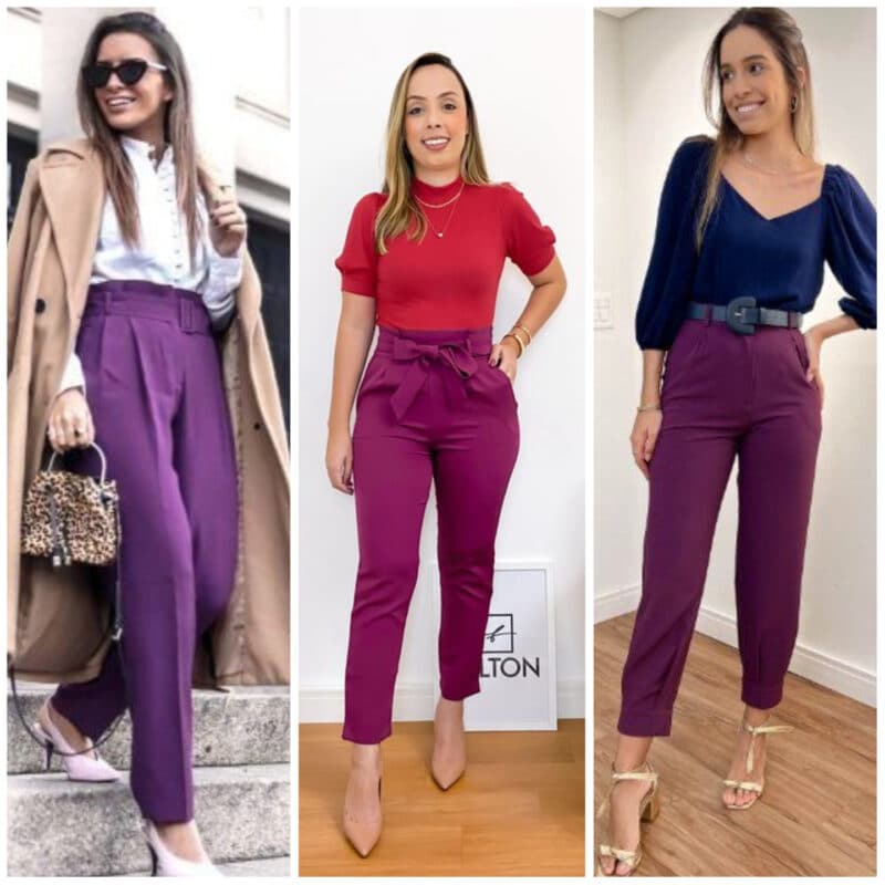 Como combinar purpura o morado 2025 - Outfits mujer - Muy Trendy