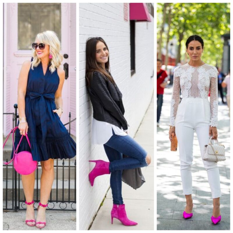 Como combinar zapatos fucsia 2025 - Outfits mujer - Muy Trendy