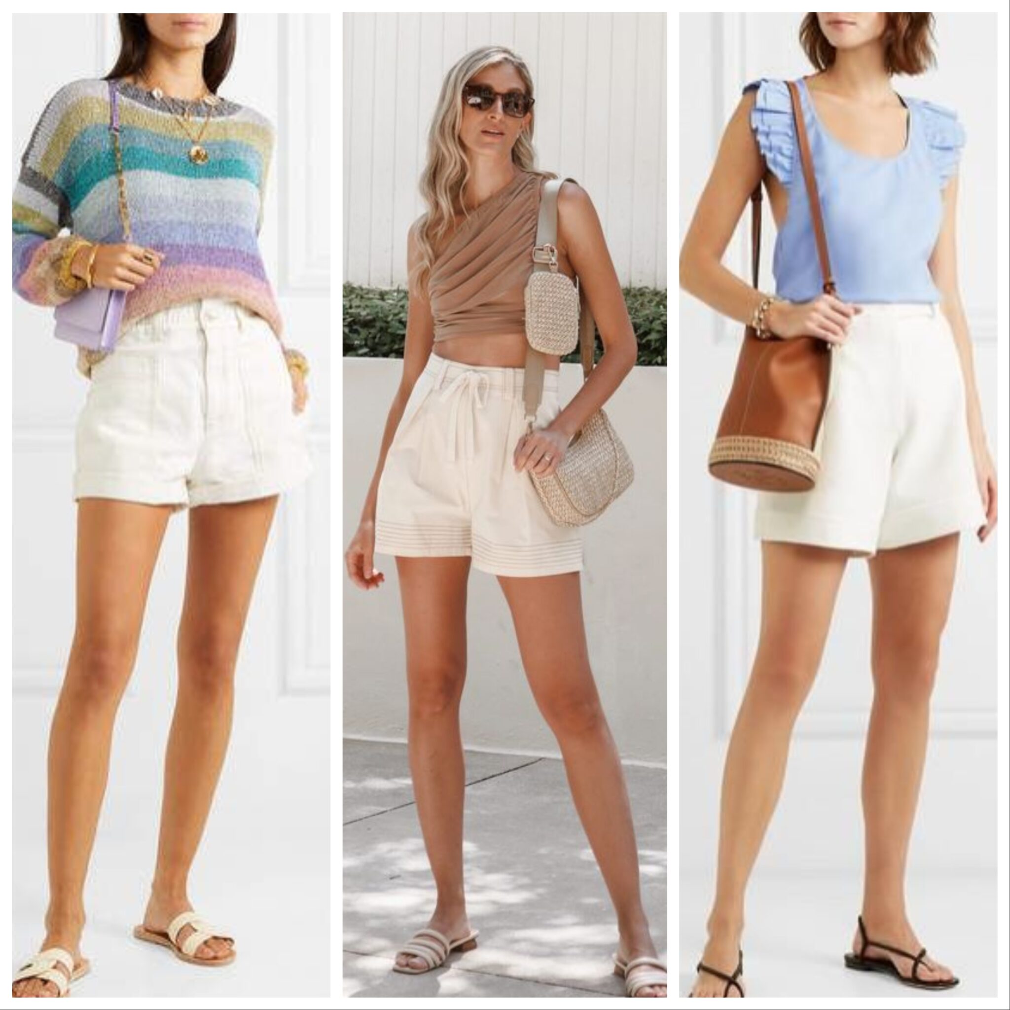 Outfits con short crema 2026 - Como combinarlo - Muy Trendy
