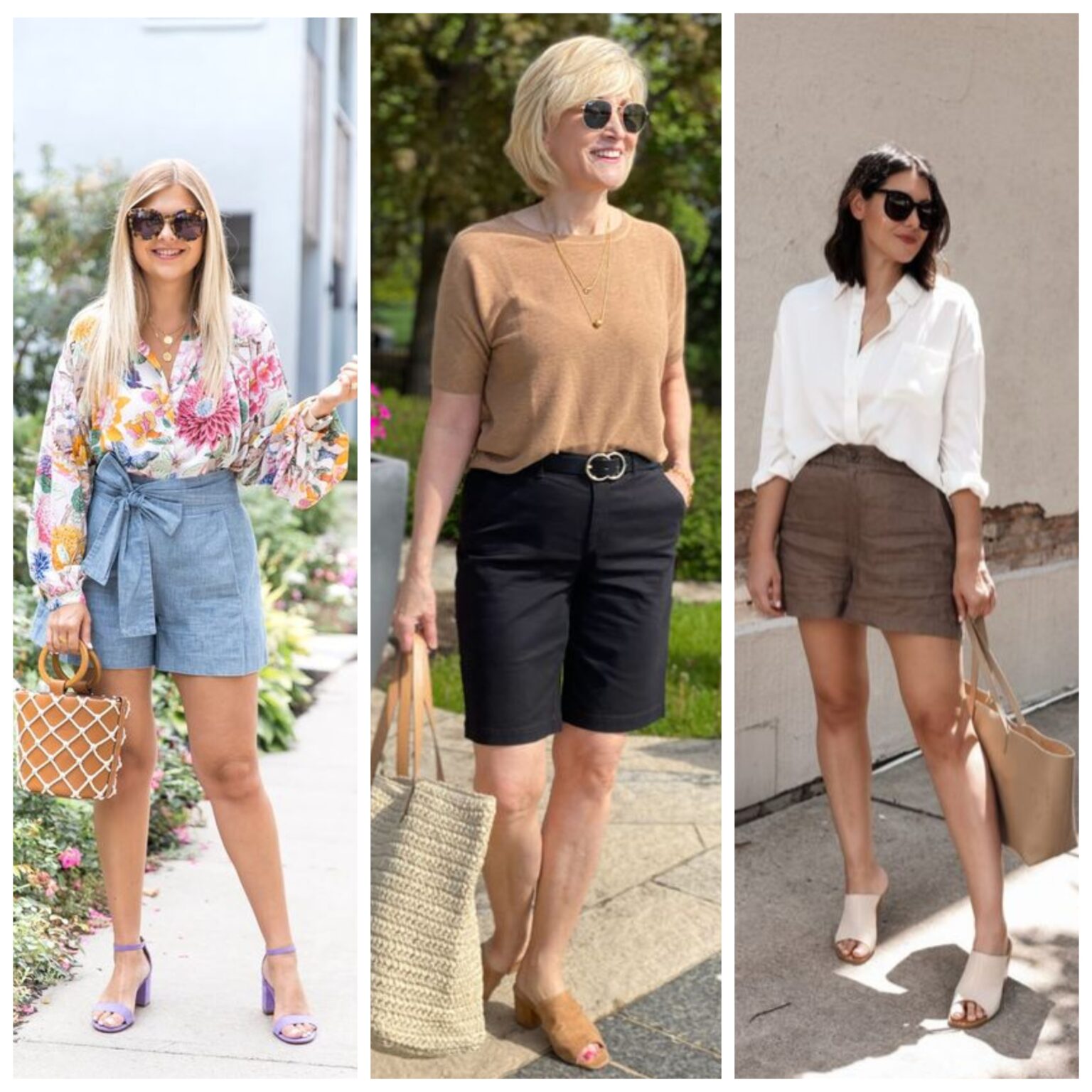 Outfits con short para señoras mayores 2026 - Muy Trendy