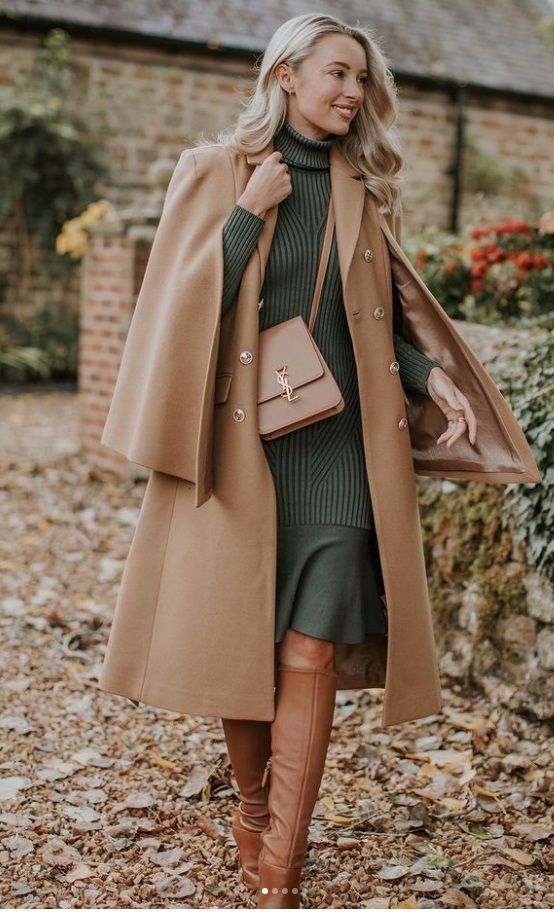 Outfits con botas color camel para mujer 2025 - Muy Trendy
