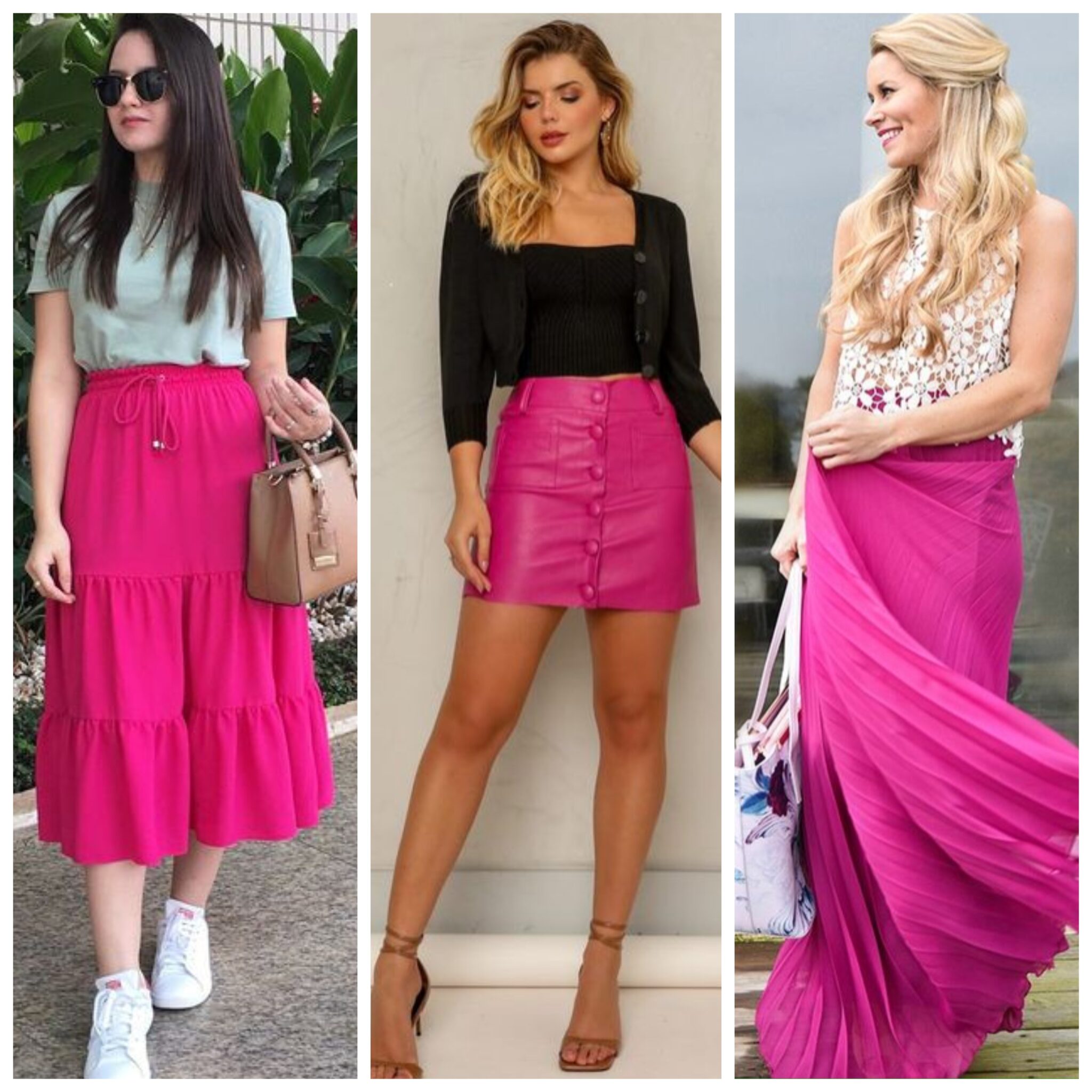 Combinar Blusa fucsia 2025 - Outfits mujer - Muy Trendy