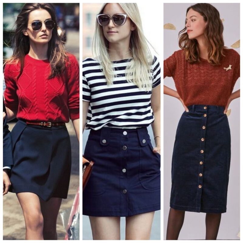 Como combinar azul marino 2025 - Outfit mujer - Muy Trendy