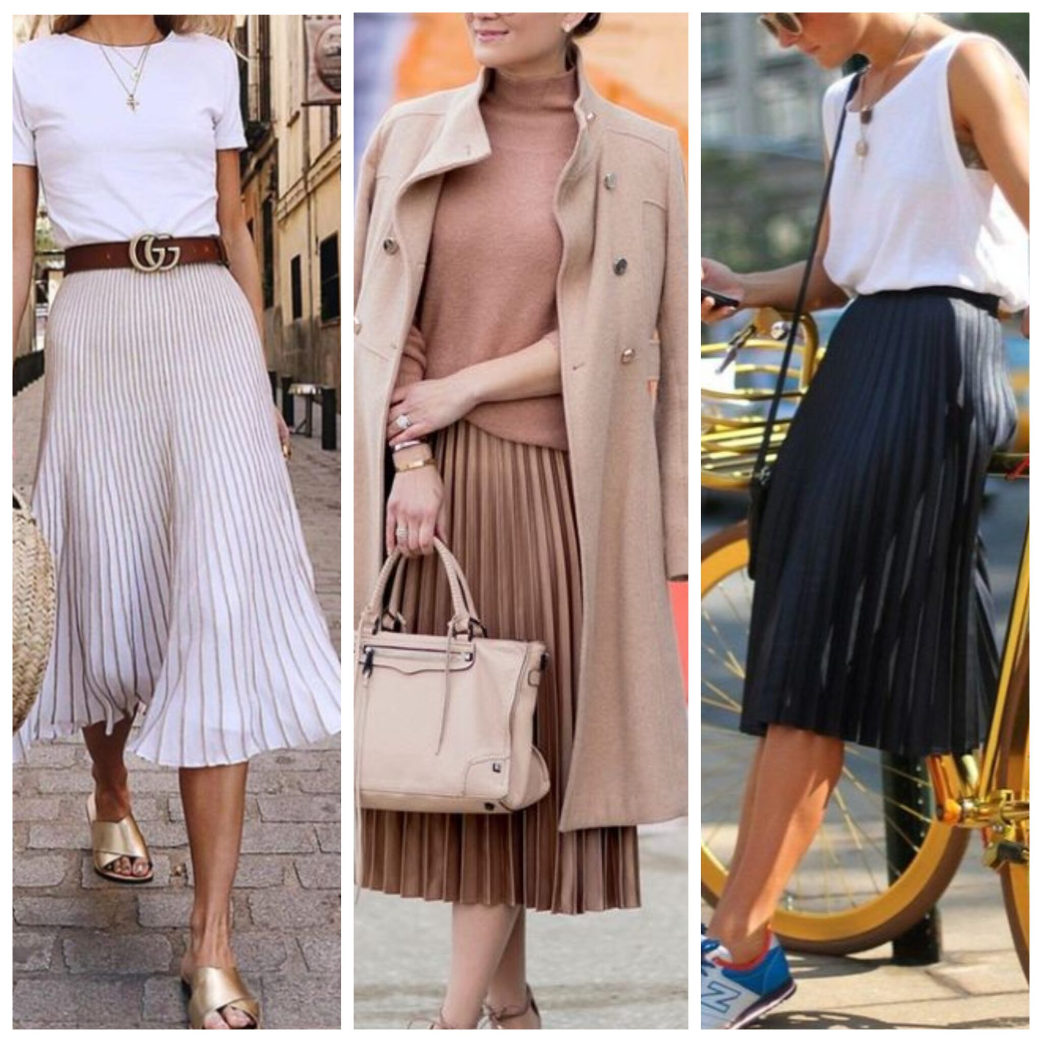 Outfits con falda plisada 2026 - Como combinarlas - Muy Trendy