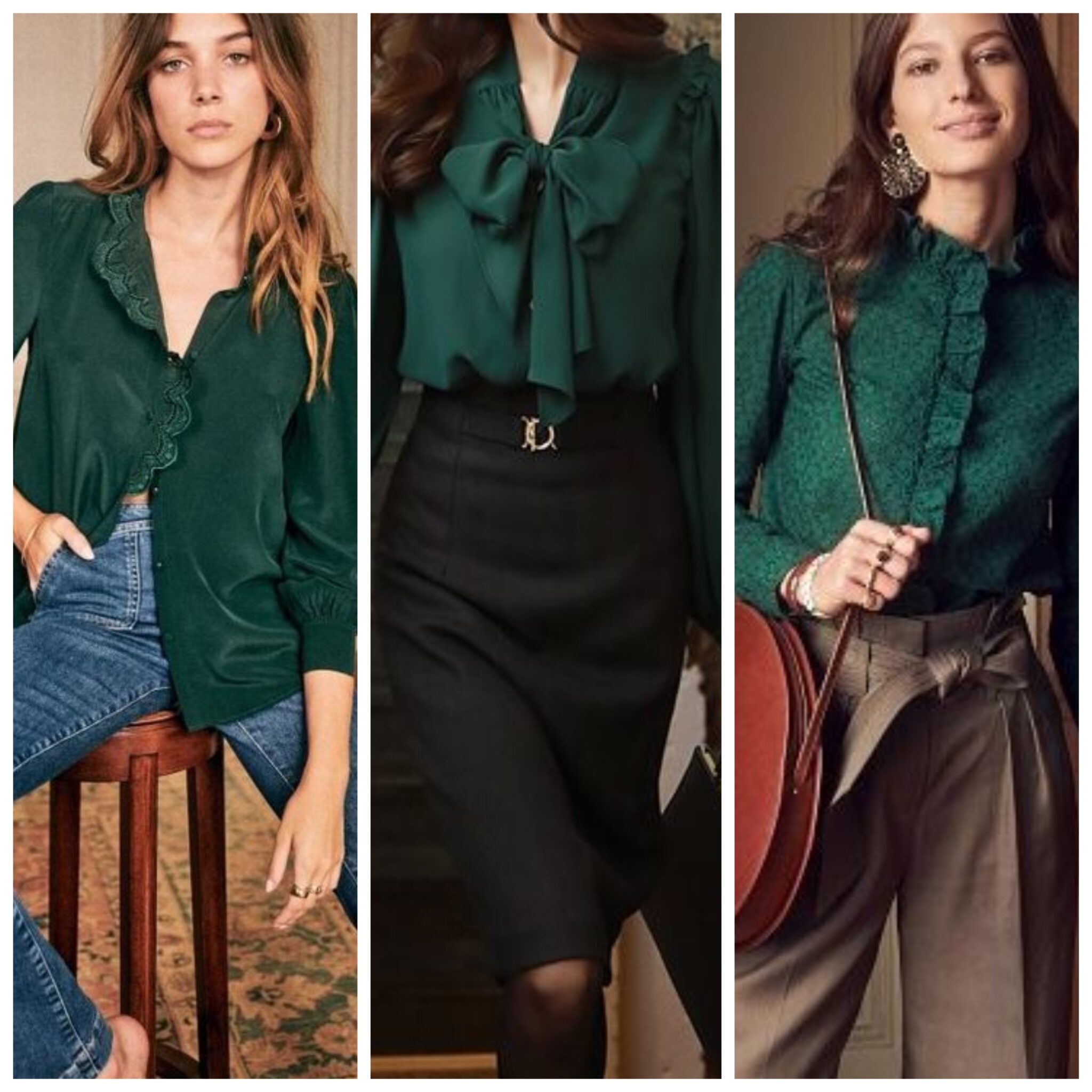 Outfits con blusa verde para mujer 2025 - Muy Trendy
