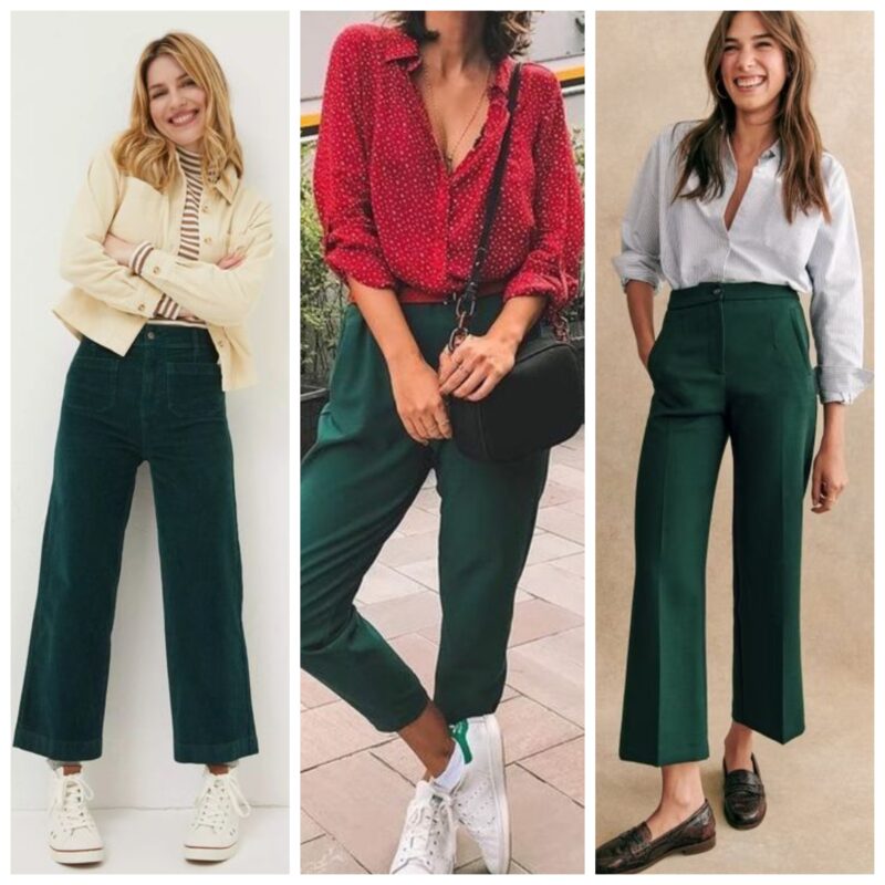 Como combinar verde oscuro - Outfits para mujer 2025 - Muy Trendy